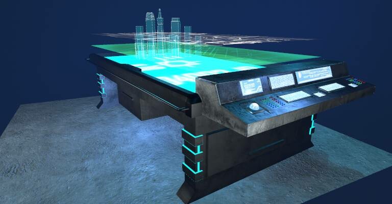 ArtStation - Hologram Table (2020 Update)