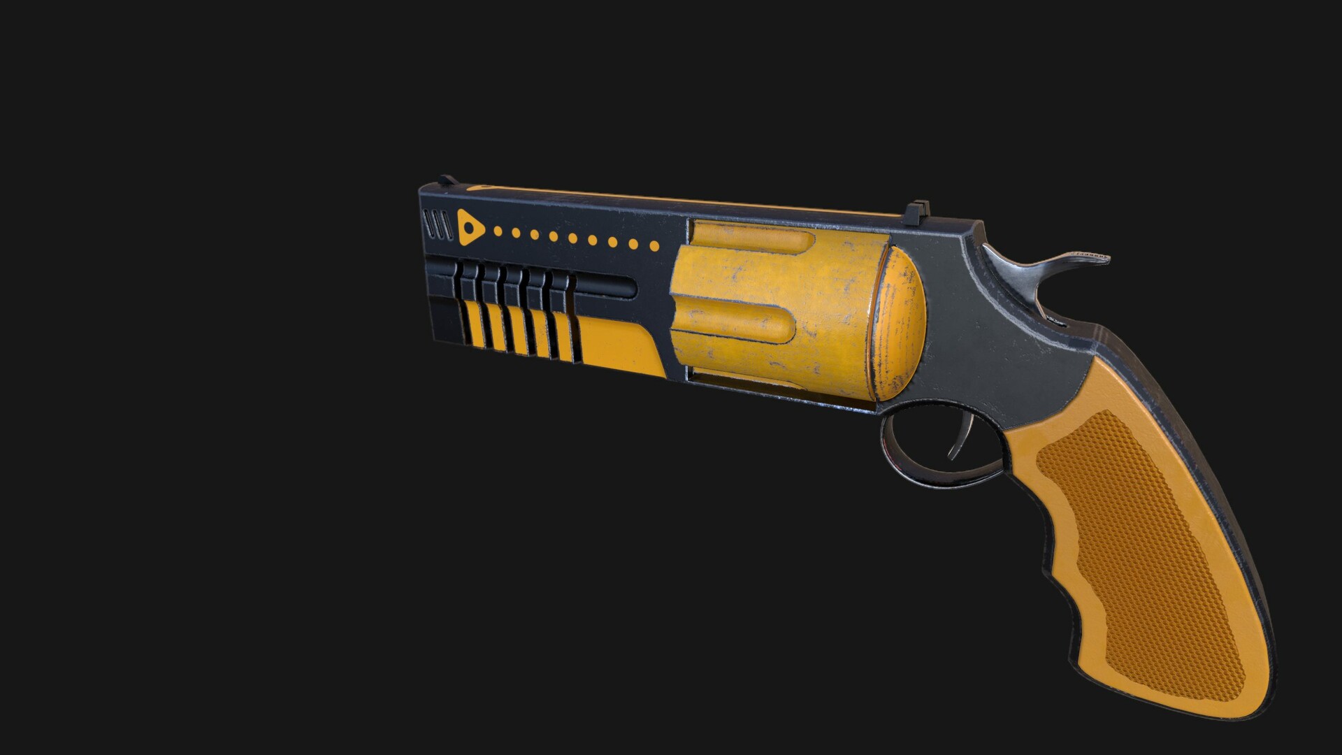 Drew Mac - Procedural experiment: boolean revolver