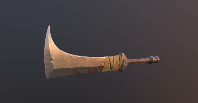 ArtStation - Orcish Sword