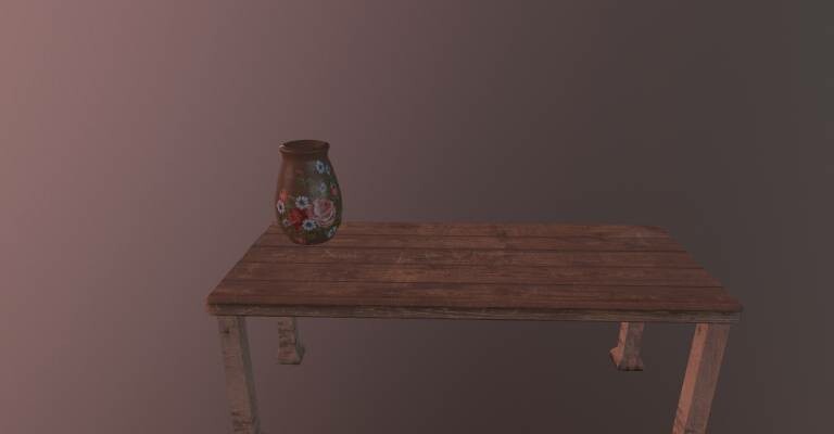 ArtStation - Table scene