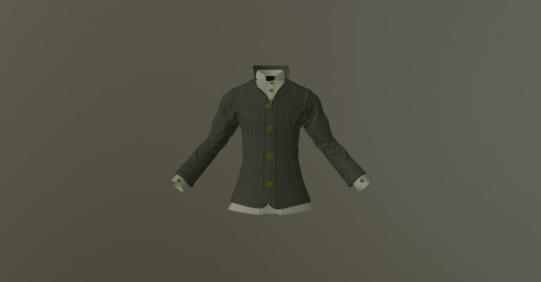 ArtStation - Persona 4 - Uniform Blazer