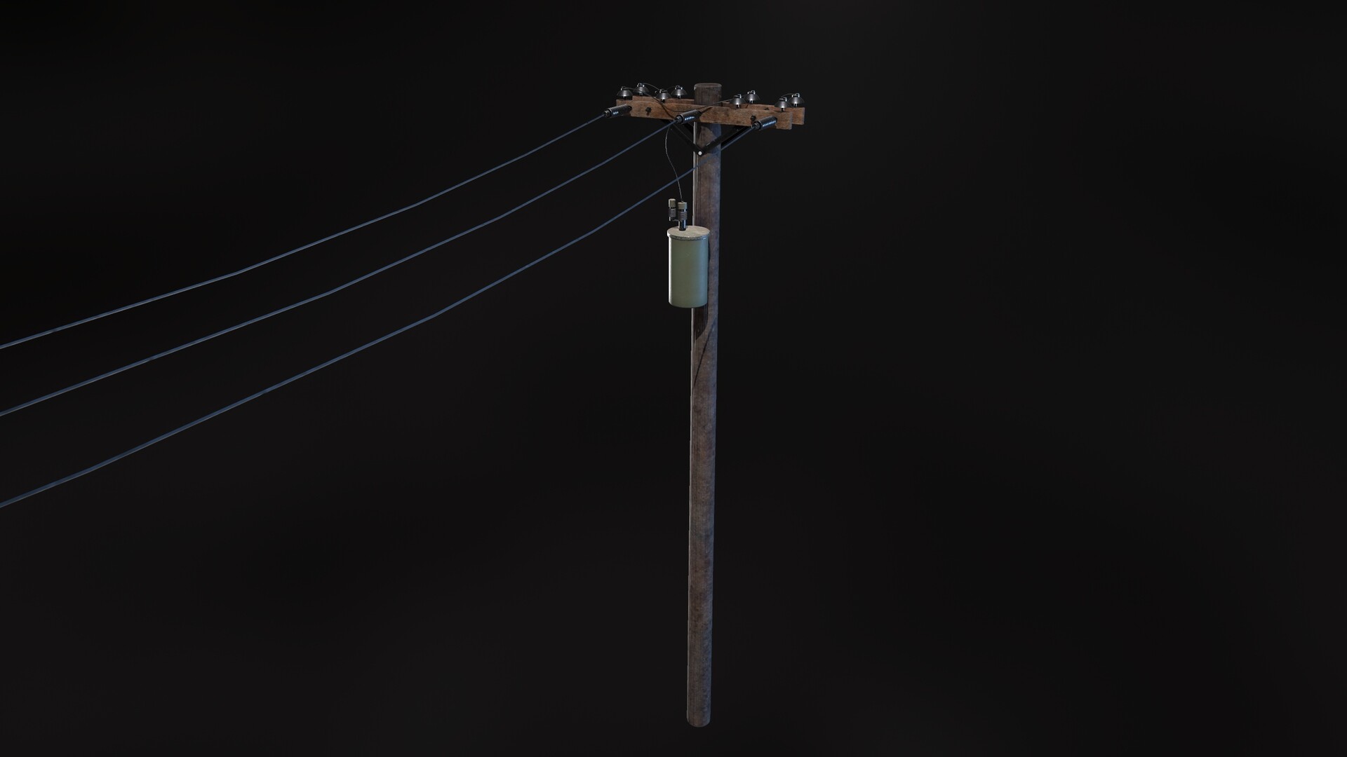 ArtStation - Telephone Pole