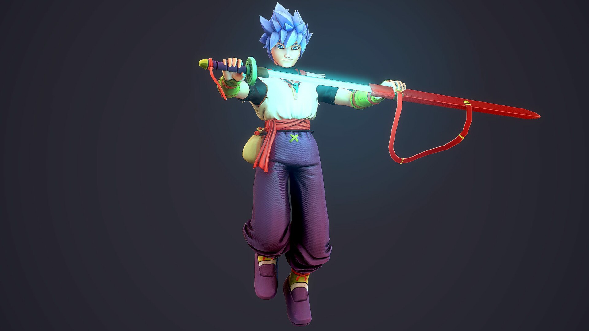 ArtStation - Ryu From Breath of FIre 4