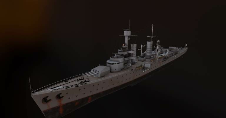 ArtStation - German cruiser Köln (1928)