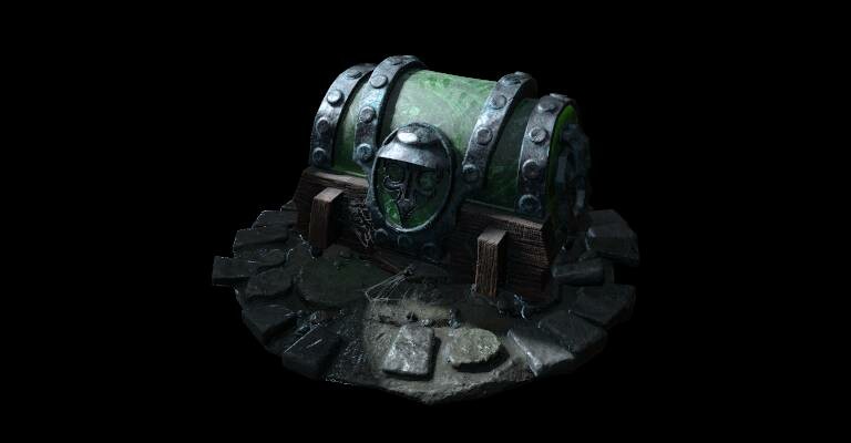 ArtStation - Fantasy Treasure Chest 2