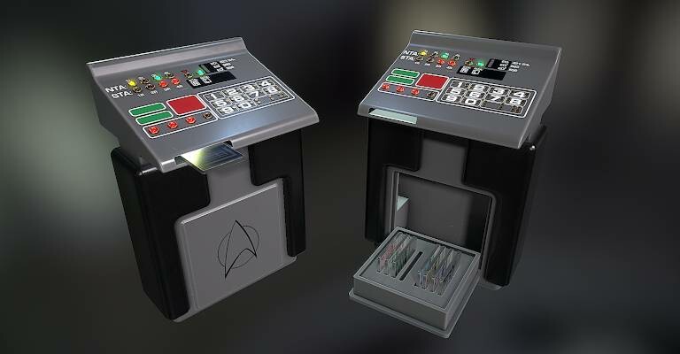 ArtStation - Starfleet Tricorder - Star Trek: The Motion Picture