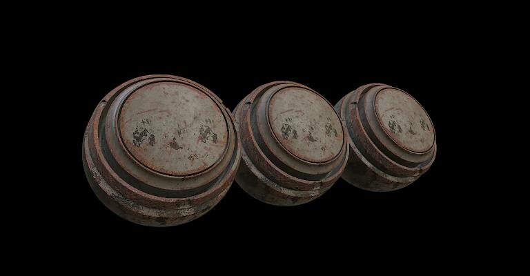 ArtStation - rust metal material