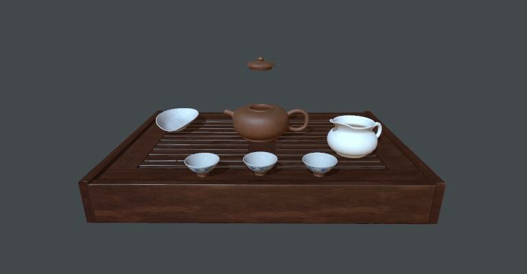 ArtStation - Chinese Tea Set
