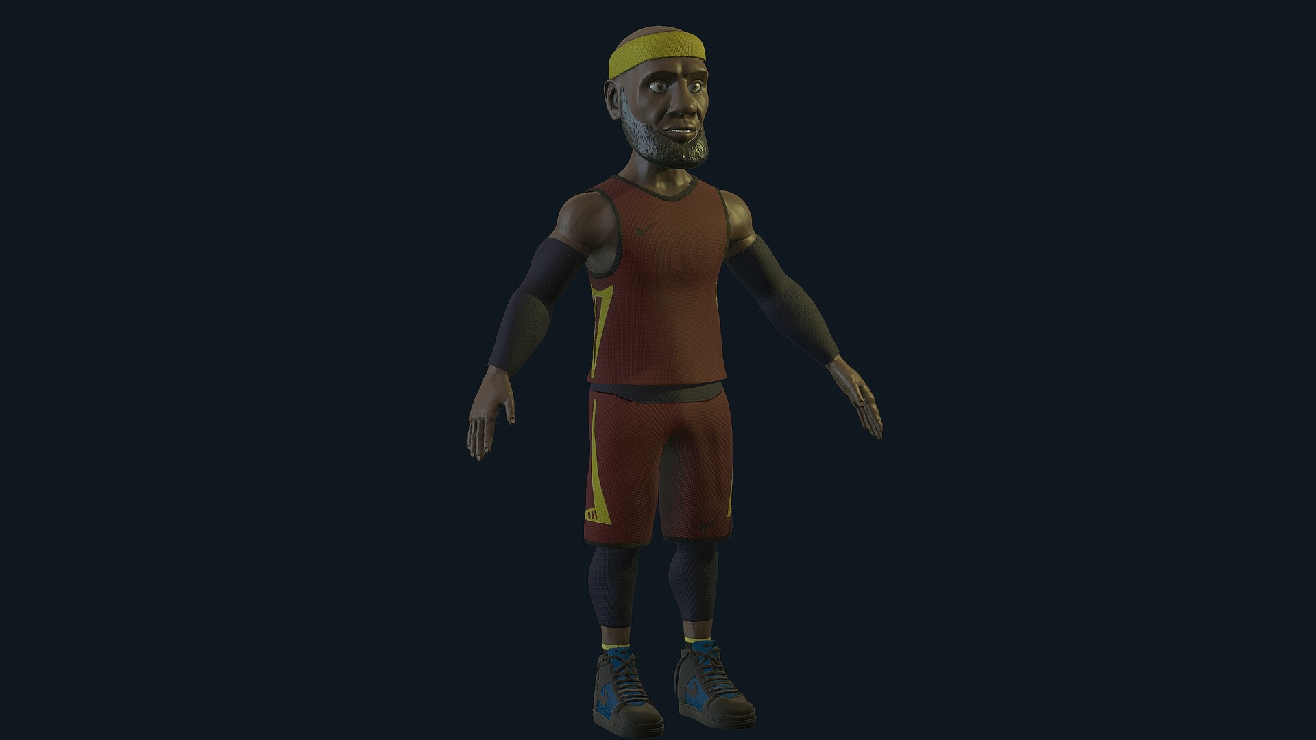 ArtStation - basketball player