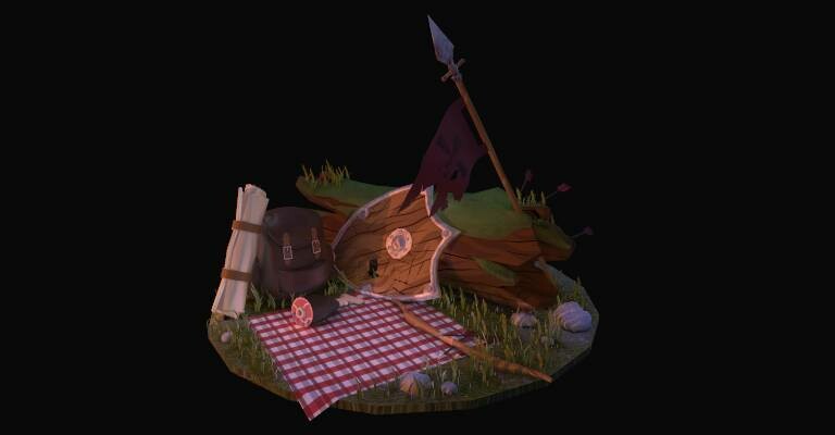 ArtStation - Exiled Hero