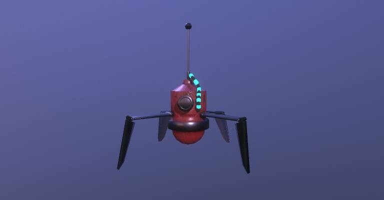 ArtStation - Spider Bomb Bot