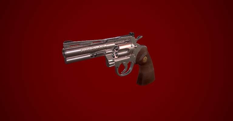 ArtStation - COLT PYTHON revolver