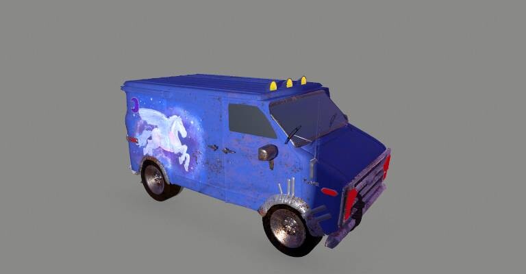 ArtStation - Onward: Van