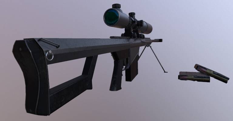 ArtStation - Barrett-M82