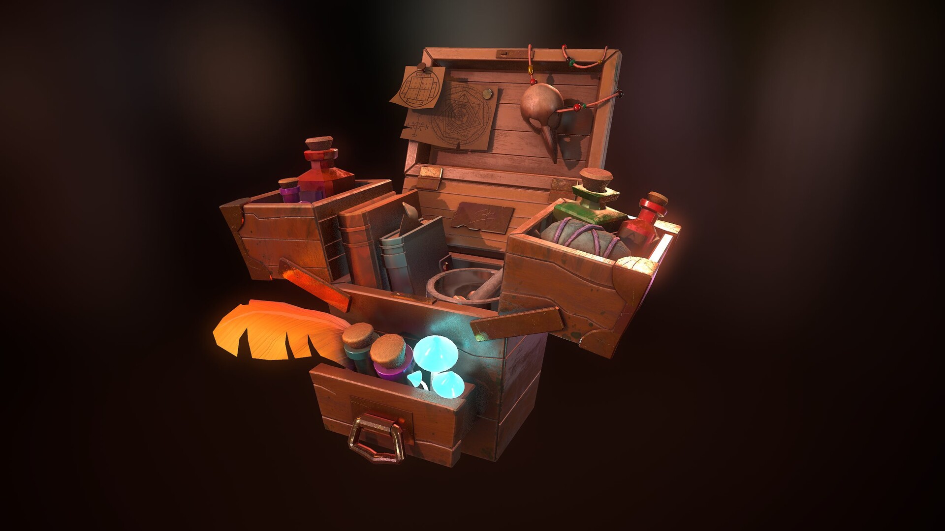 ArtStation - Alchemist's Trunk