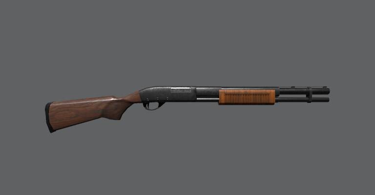 ArtStation - Basic Shotgun