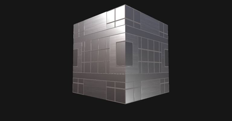 ArtStation - Metal Floor Texture