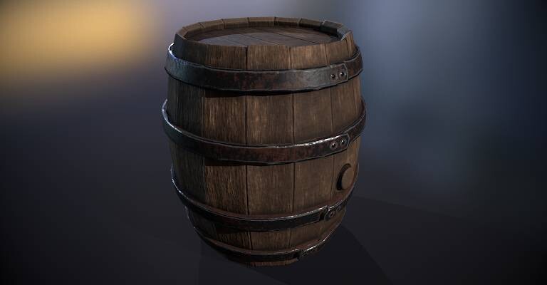 ArtStation - Barrel (Props)