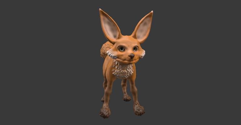 ArtStation - Cartoon fox character
