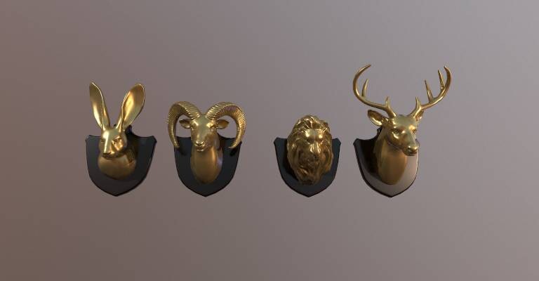 ArtStation - animal head2