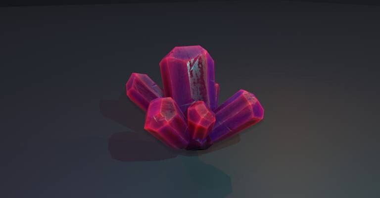 ArtStation - Red Crystal