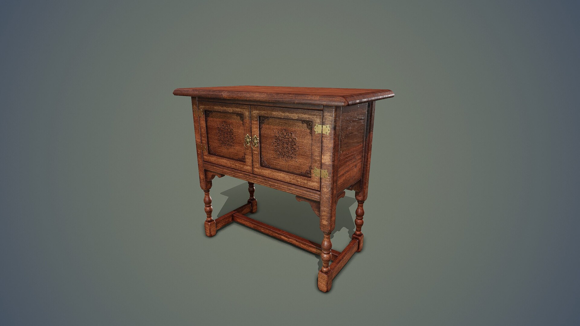 ArtStation - Vintage Consul Table
