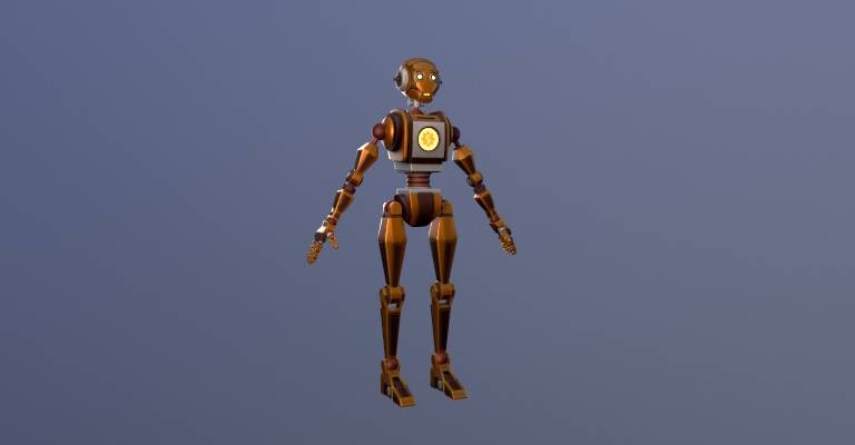 ArtStation - Automaton Character