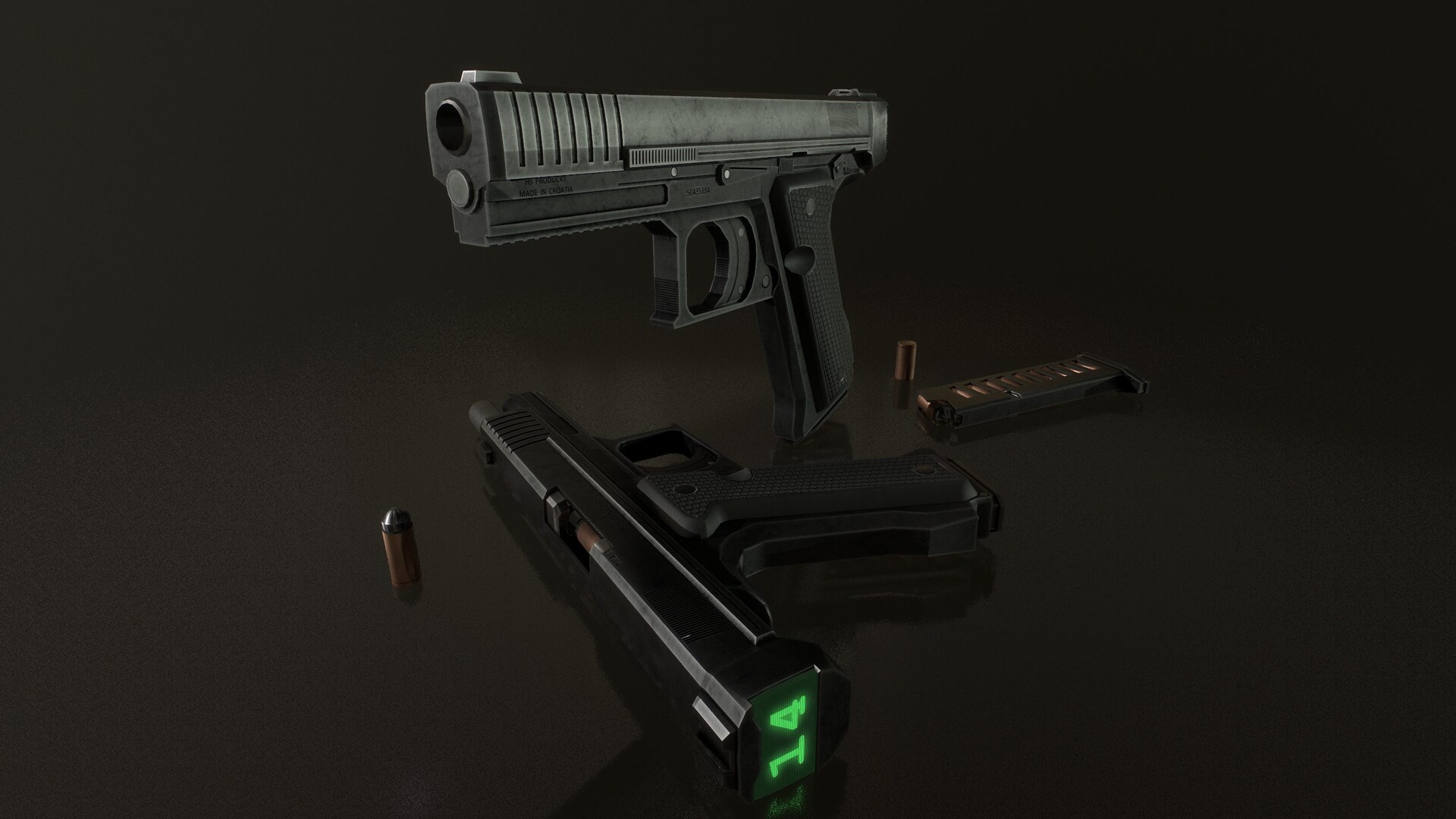 ArtStation - Pistol for VR game