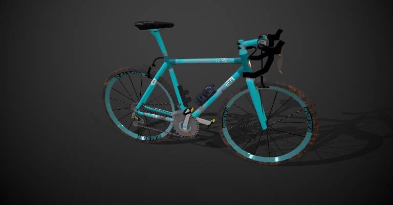 ArtStation - Low-Poly 3D model Bicycle