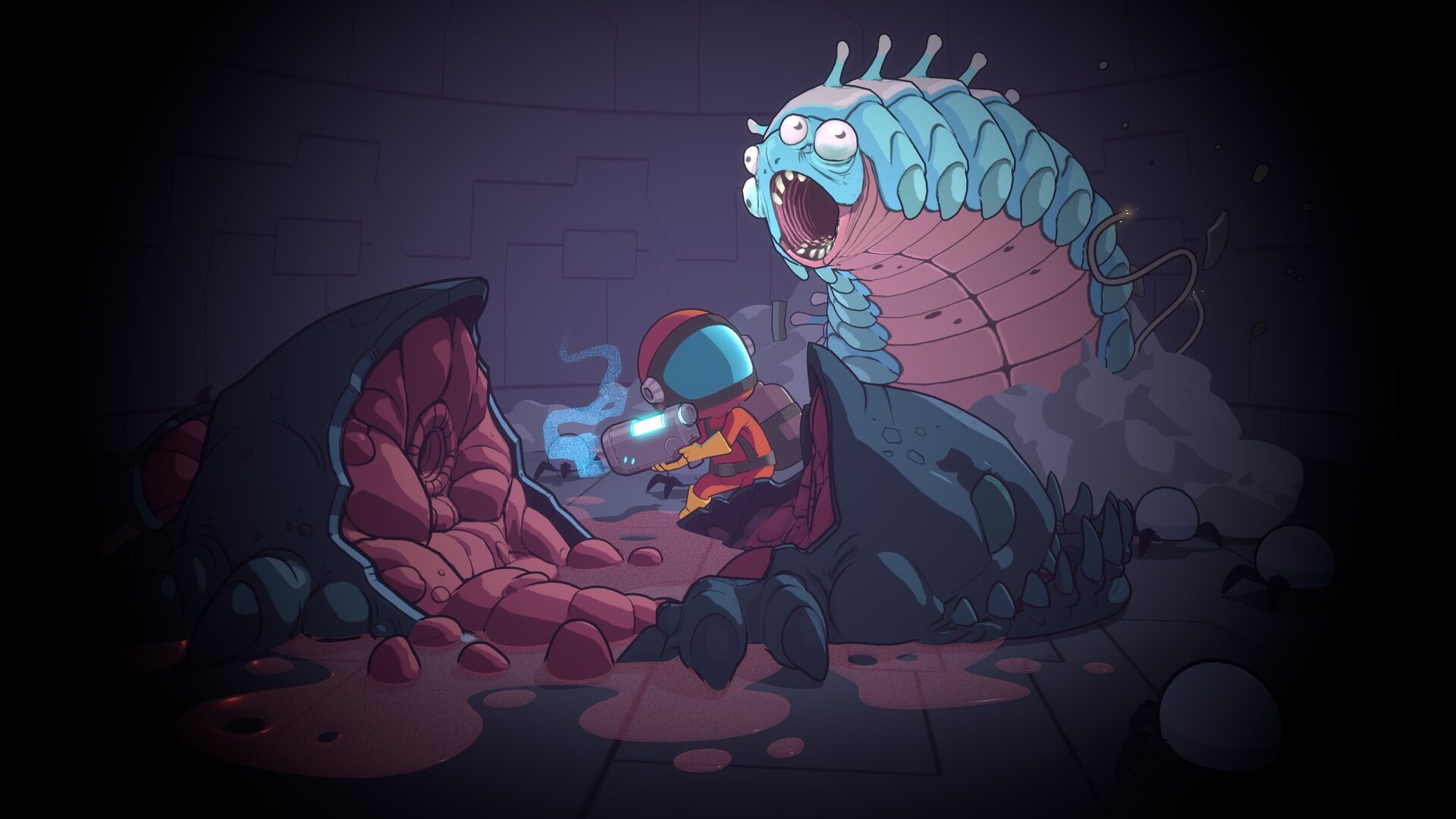 ArtStation - The Bug Butcher Diorama 2021