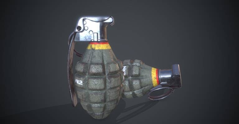 ArtStation - grenade mk2