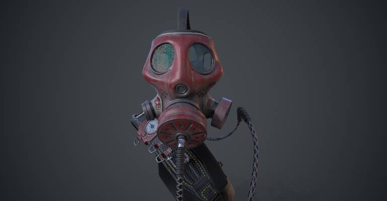 ArtStation - gasmask texture v2