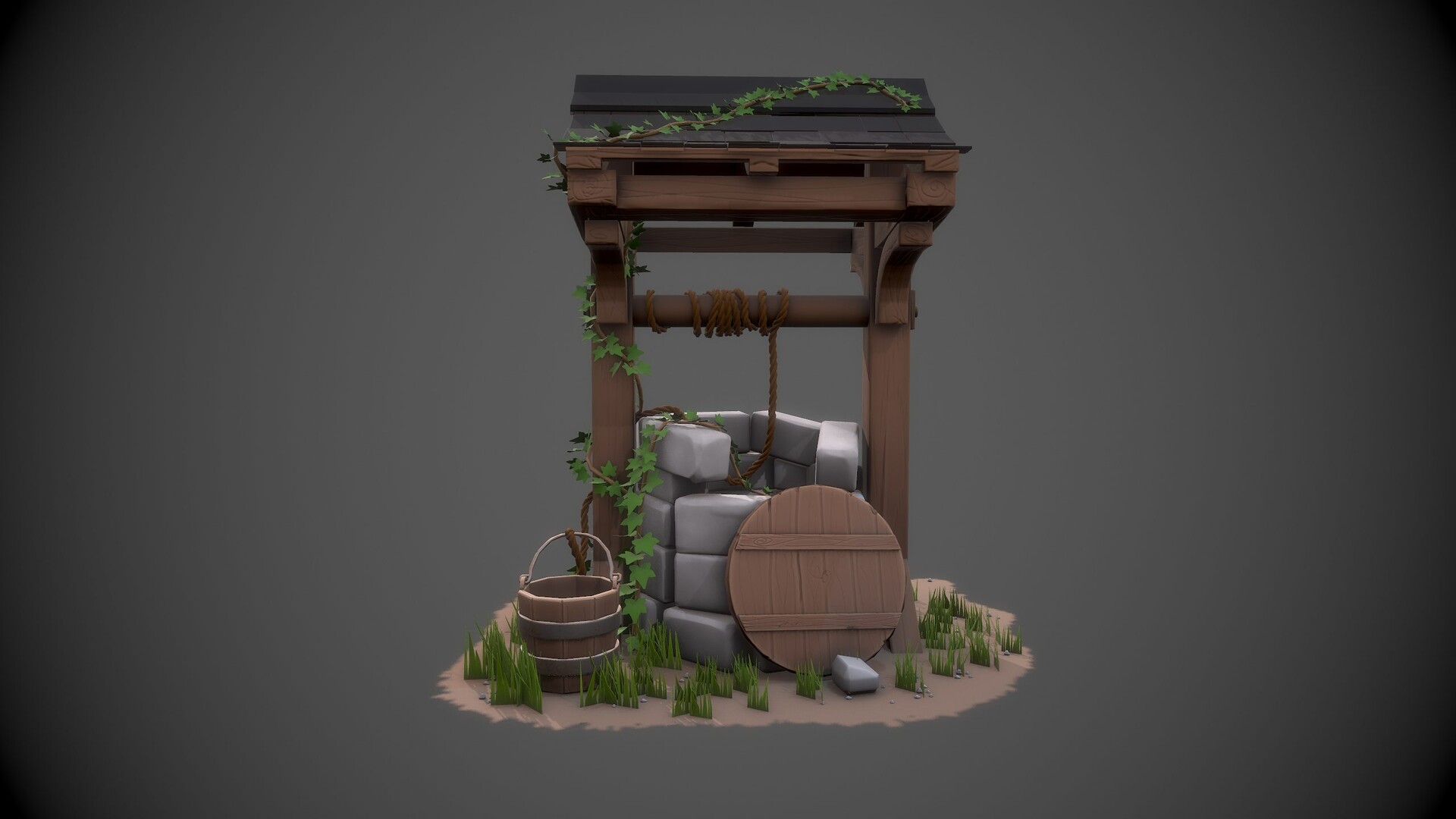 ArtStation - stylized bg