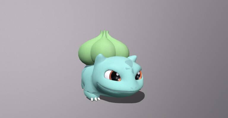 ArtStation - Run Cycle - Bulbasaur