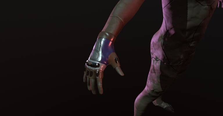 ArtStation - Guante Cyberpunk