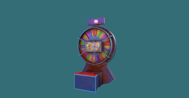 ArtStation - Ruleta de casino (Arcade abandonado)