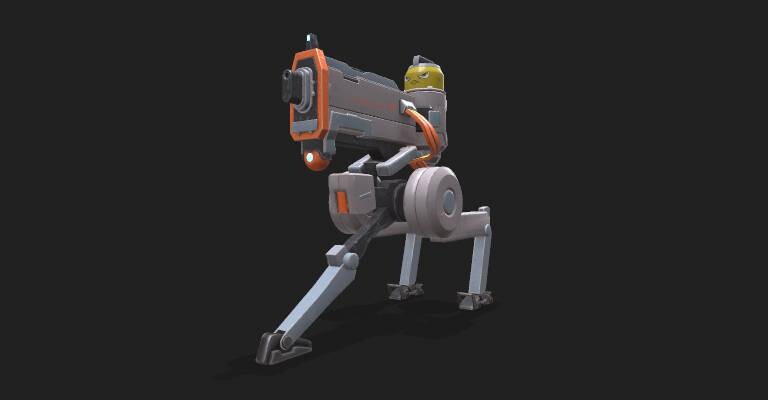 ArtStation - Realistic Killjoy´s Turret