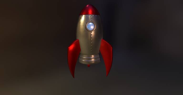 ArtStation - Rocket Ship