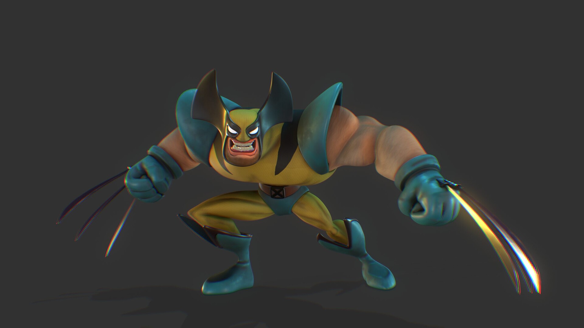 ArtStation - Wolverine Marmoset Viewer