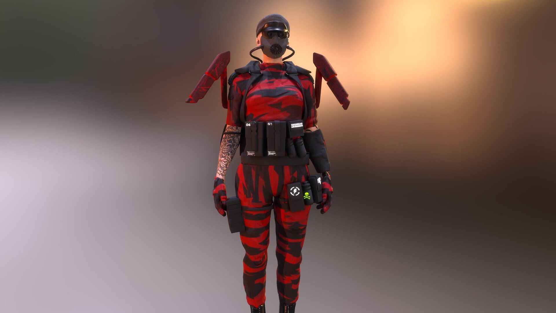 ArtStation - Futuristic Girl