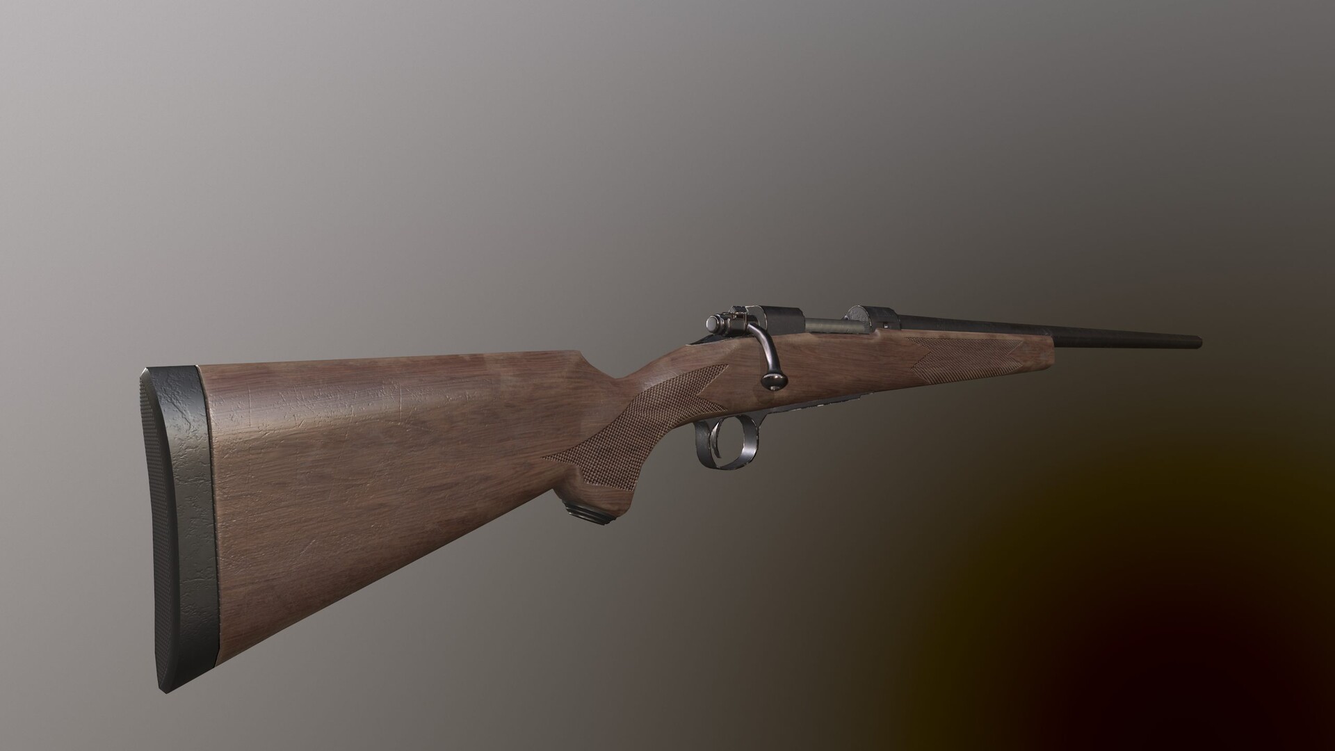 ArtStation - Winchester Bolt Action Rifle