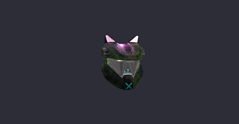 ArtStation - halo helmet skin