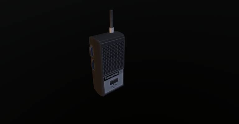 ArtStation - 1970 Soviet Era Walkie-Talkie