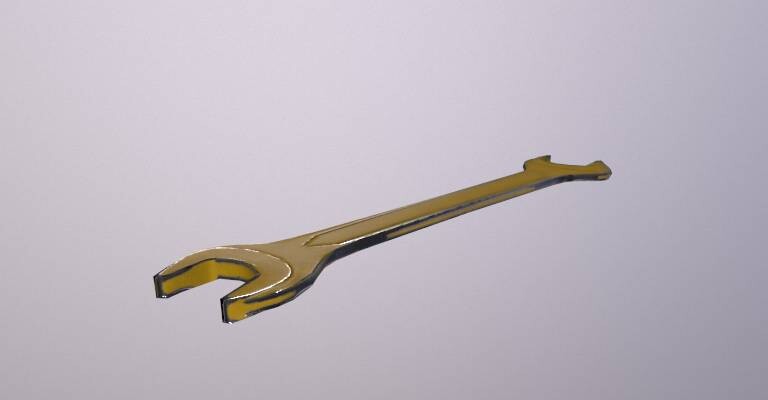 ArtStation - Yellow Wrench