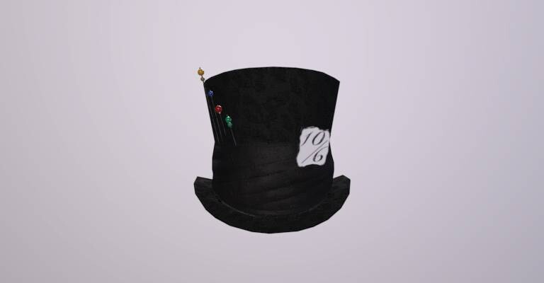 ArtStation - Alice in Wonderland hat from hatmaker