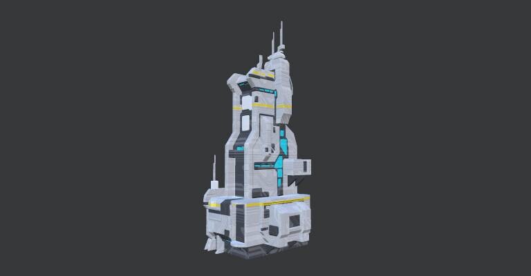 ArtStation - Scifi_Building