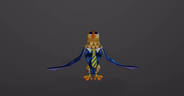 ArtStation - stylized Eagle