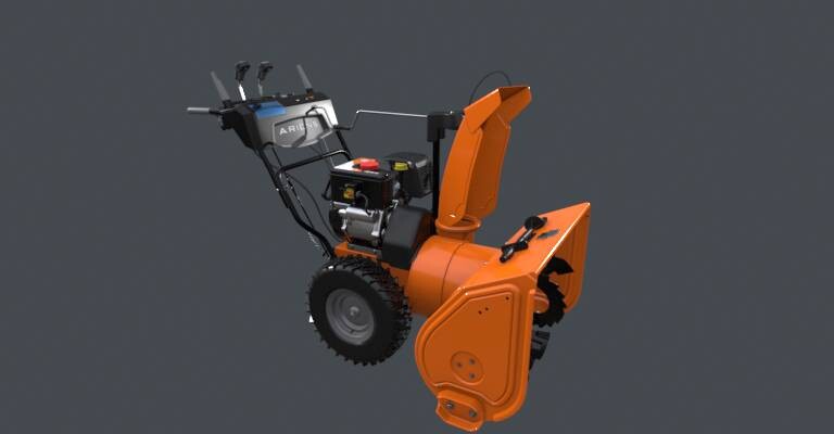 ArtStation - Snow Blower