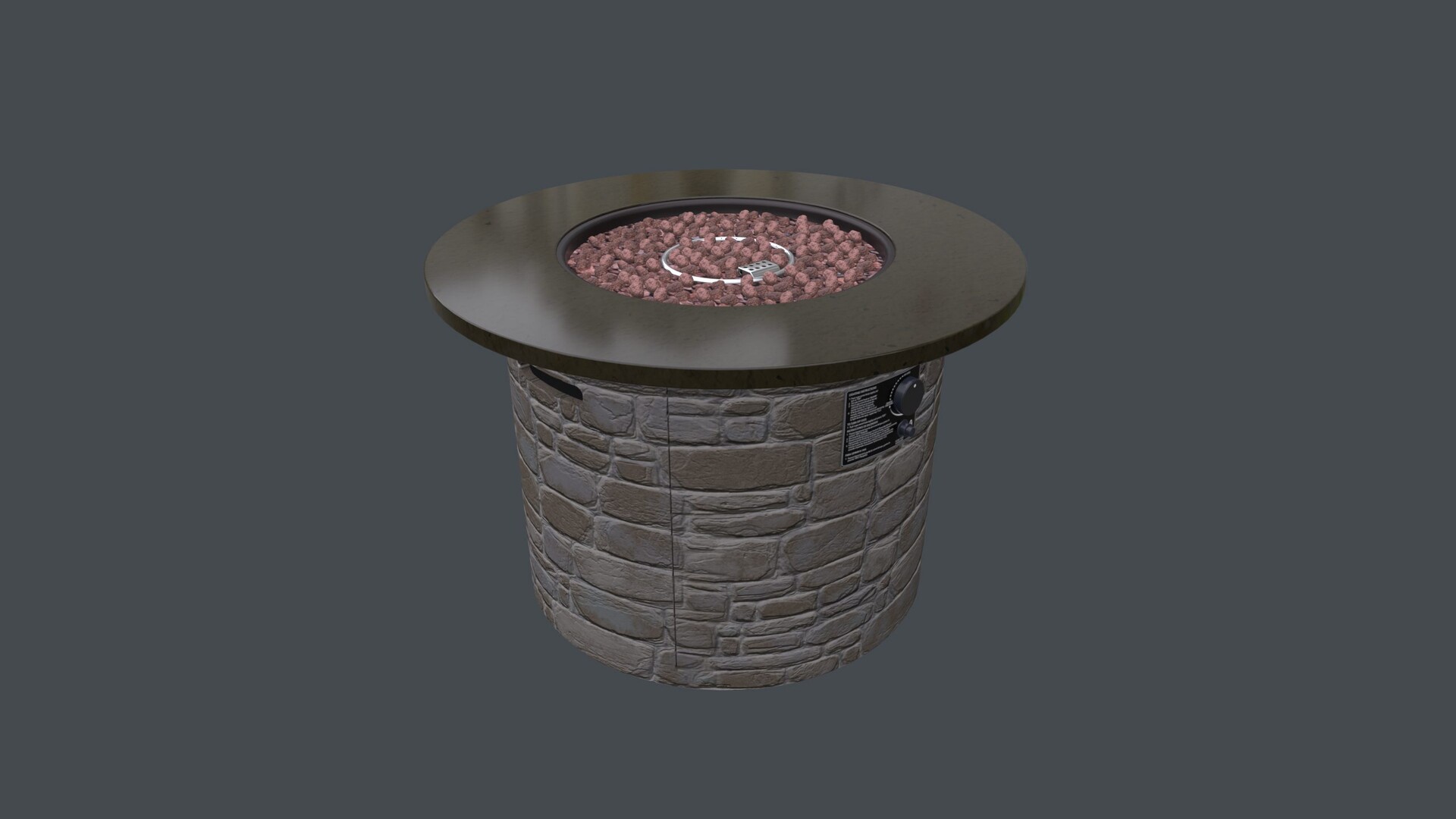 ArtStation - Stone Firepit