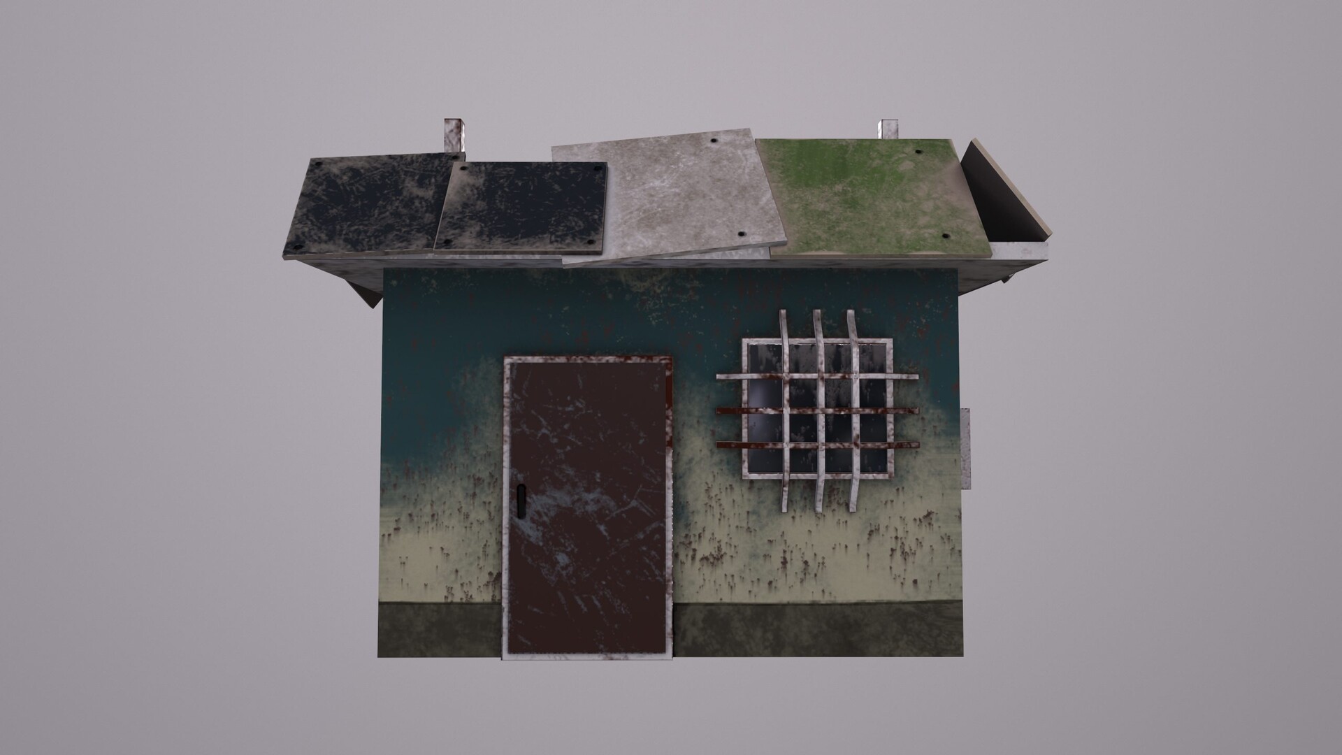 ArtStation - Slum House 2